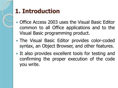 PPT CHAPTER Understanding Visual Basic Fundamentals PowerPoint Presentation ID