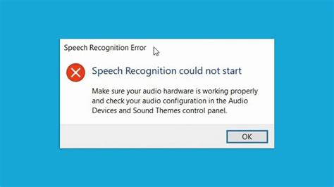 Khắc phục lỗi Speech Recognition Could Not Start trên Windows 10