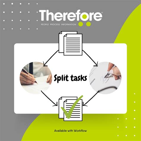 Therefore Corporation On Linkedin Therefore™ Workflow Supports Split