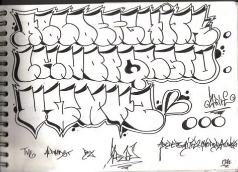 Contoh Graffiti Alphabet Coloring Pages Untuk Di Tiru My XXX Hot Girl
