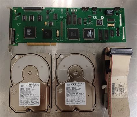 IBM RACK SERVER RAID PCI HD Gb Card SCSI PC Vintage Computer Disk Pentium Pci EUR