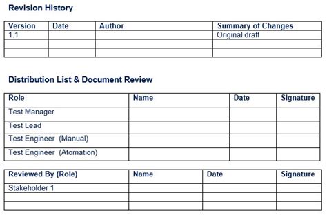 Test Exit Report Template 5 Professional Templates