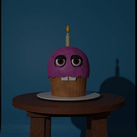 Heres My Renders For Chica And Her Cupcake This Took A Little Longer