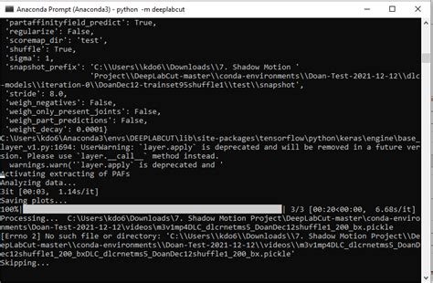 Deeplabcutgui Got Some Struggles When Im Running A Project Usage