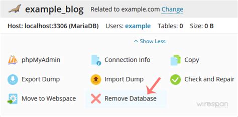 How To Delete A Database In Plesk Knowledge Base Wirespan Hosting