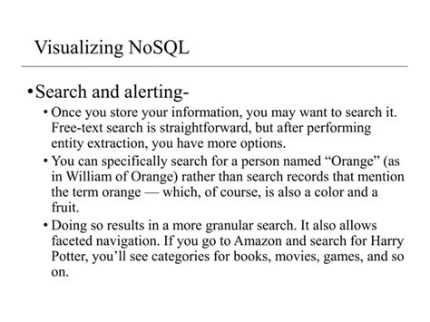 Unit Ii Evaluating Nosql For Various Pptx Databases Computer