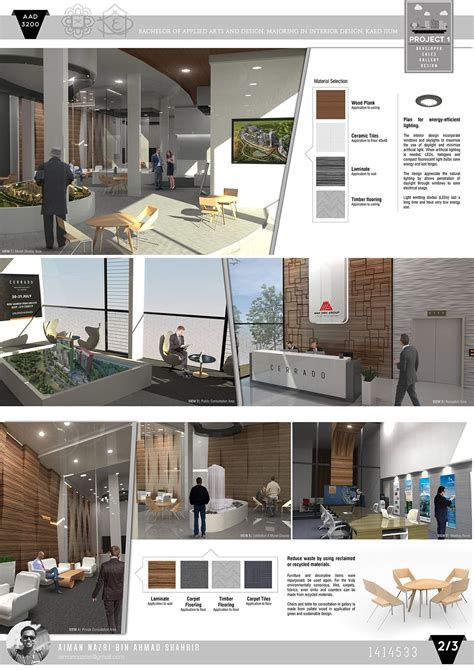 Interior Design Presentation Board On Behance Interior Architecture Presentation Interior