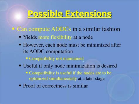 Ppt A Robust Algorithm For Approximate Compatible Observability Dont Care Codc Computation
