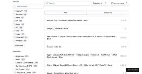 algolia react instantsearch codesandbox