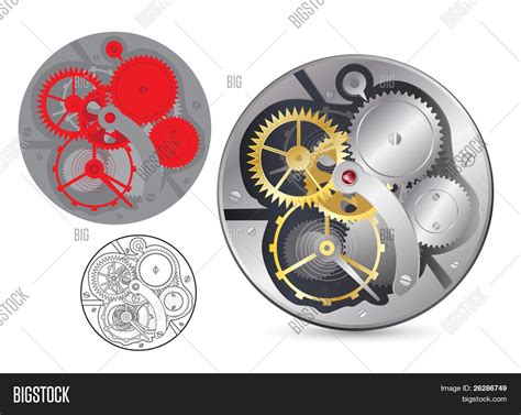 Analog Clock Vector And Photo Free Trial Bigstock