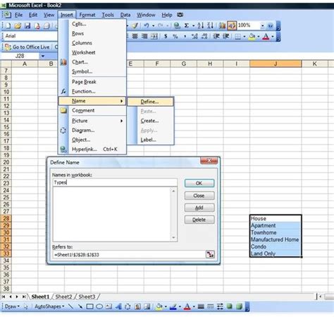 Insert Drop Down Box In Excel Mac 2008