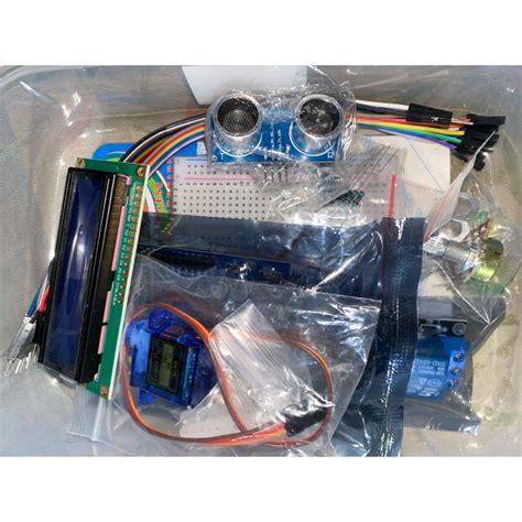 jual paket hemat arduino uno r3 starter kit smd pemula arduino