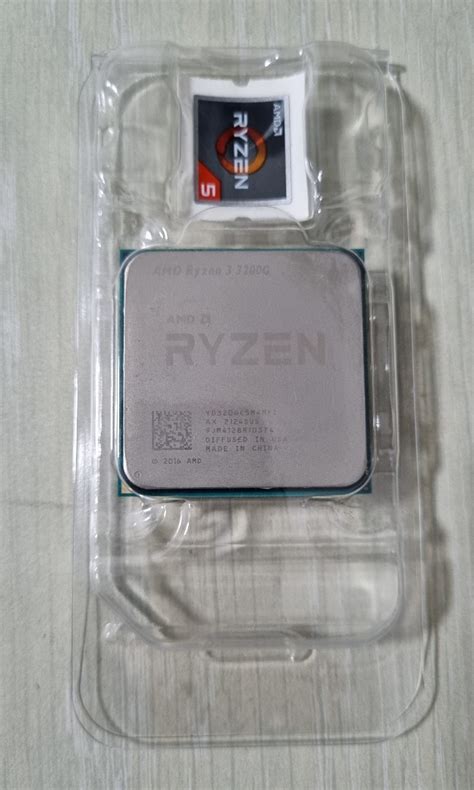 AMD Ryzen 3 3200G with Radeon Vega 8 graphics, Computers & Tech, Parts ...