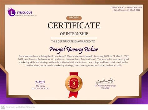 Pranjal Babar On Linkedin Internshipcertificate Internship