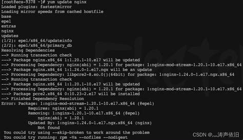 Linux服务器nginx Yum升级 Csdn博客