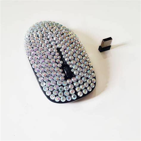 Computer Mouse Wireless Mouse Bling Mouse Custom Mouse Etsy