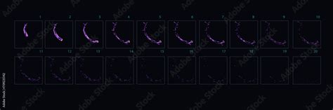 Sprite Sheet Of A Color Splash Animation For Game Cartoon Motion Or