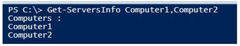 Powershell Function Parameters Working Examples