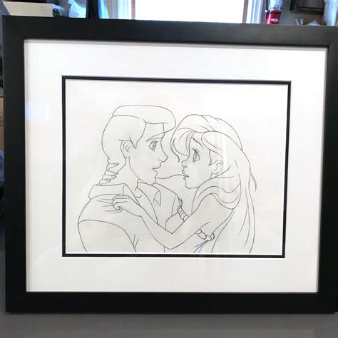 Pencil Drawings Of Ariel And Eric