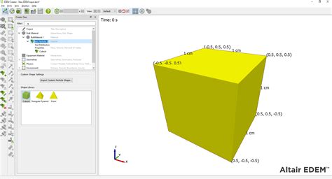 Adding A Polyhedral Particle Shape