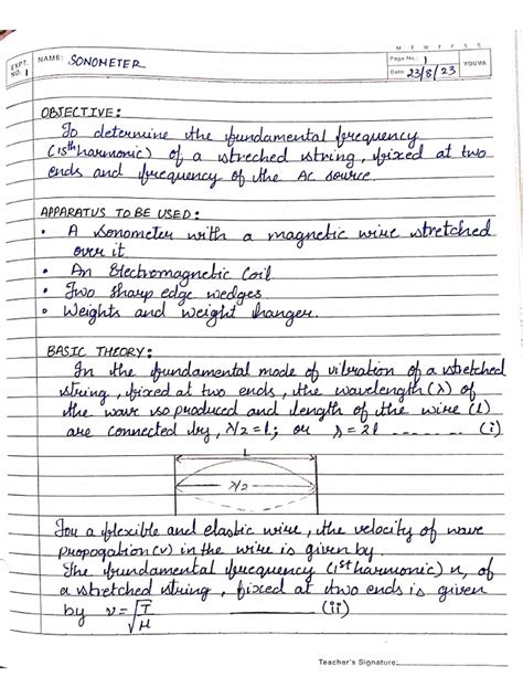 Labexp1 Sonometer Pdf