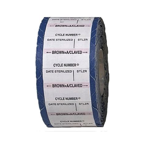 Getinge Meditrax Suretrax Process Indicator Batch Labels Blue 700