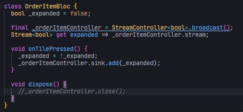 method must be called · issue 2113 · dart lang linter · github
