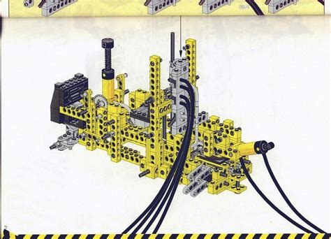 Technic Backhoe Grader [lego 8862] Lego Lego Instructions Backhoe