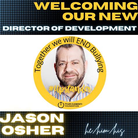 🌟welcoming Jason Osher To Our Team 🌟 Were Thrilled To Introduce Our
