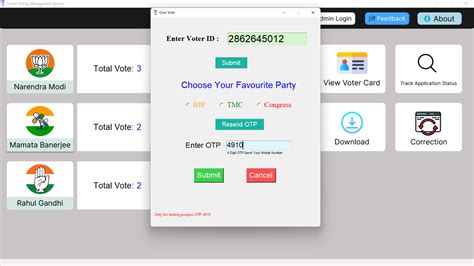 Github Dev Online Voting Management System This Project Is Developed Using Python