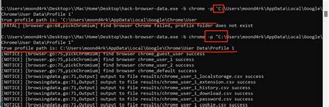 Failed To Run With Custom Browser Profile Folder · Issue 190 · Moond4rkhackbrowserdata · Github