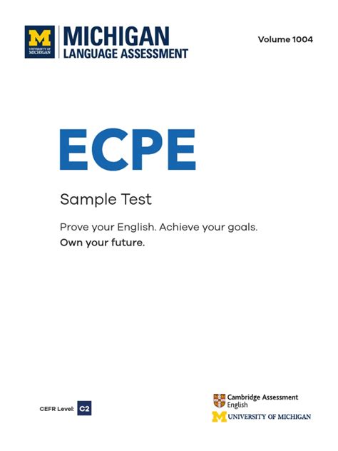 Ecpe Sample Test Booklet Pdf Yellowstone National Park