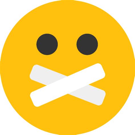 Quiet Emoji Calm Symbol Silent Face Soft Vibes Stillness Icon Png