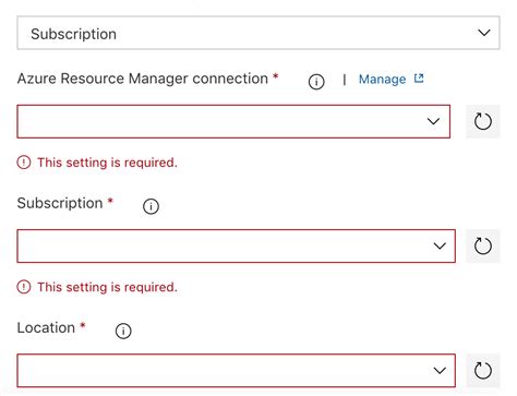 Dynamic Values In Azure Resource Manager Arm Template Deployment Task Stack Overflow