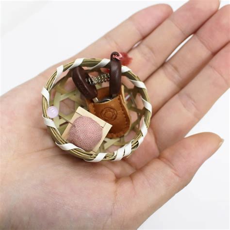 Mini Seki Scissors And Mini Masu Pin Cushion Yellow From Cohana Scissors Accessories