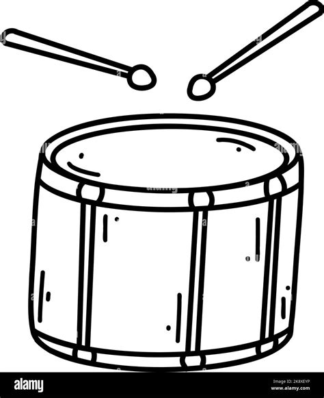 Drum Coloring Pages 2025