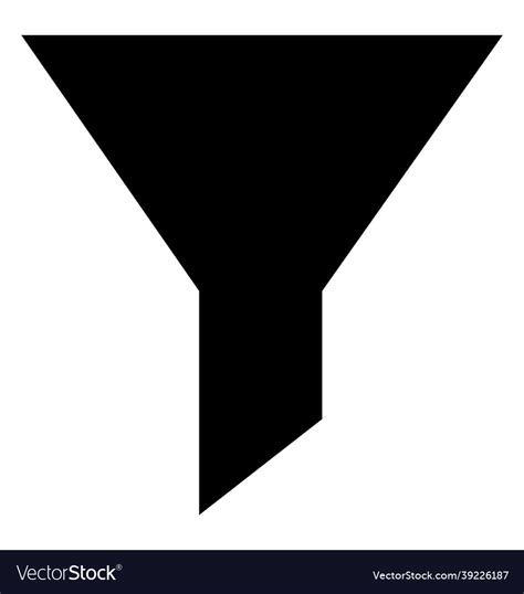 Funnel Royalty Free Vector Image Vectorstock