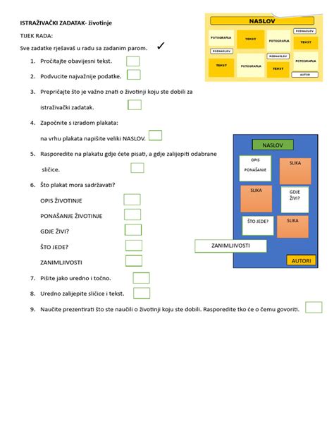 Istraživački Zadatak Plakat Pdf Istraživački Zadatak Plakat Pdf