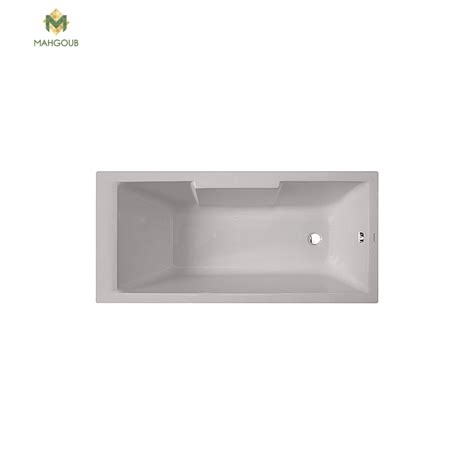 بانيو ديورافيت لاجونا ١٧٠٧٠ سم بدون جوانب برجامون محجوب للسيراميك