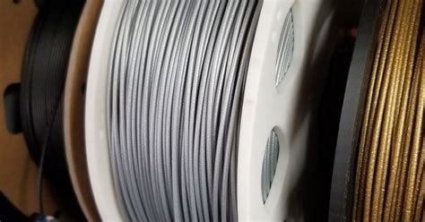 Proto Pasta 1kg Ams Spool Adapter With Centering Disc For Silica Gel Holder And Label By Erin C