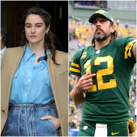Aaron Rodgers Says He Still Loves Shailene Woodley As Shes Spotted For