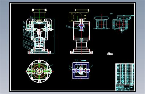 减速器箱体零件工艺及加工Φ120外圆的夹具设计 Autocad 2004 模型图纸下载 懒石网