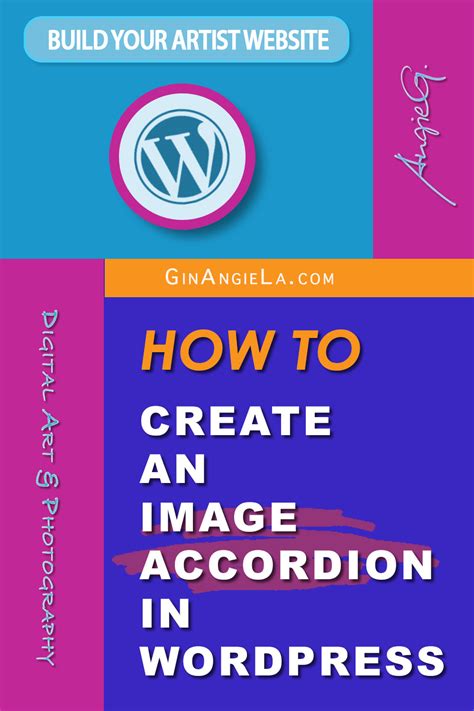 How To Create An Image Accordion In WordPress Step By Step Tutorial