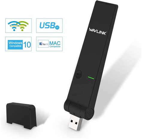 Wavlink Ac Usb Wifi Adapter Dual Band Ghz Mbps Ghz Mbps Wifi Dongle Wps