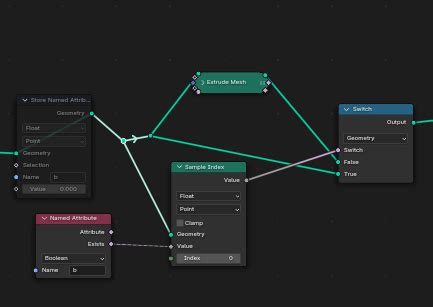 Named Attribute Exists Value Doesn T Work With Switch Node Modeling Blender Artists Community