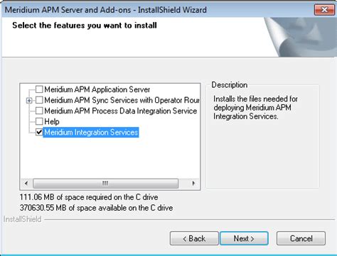 Install The Meridium Web Service