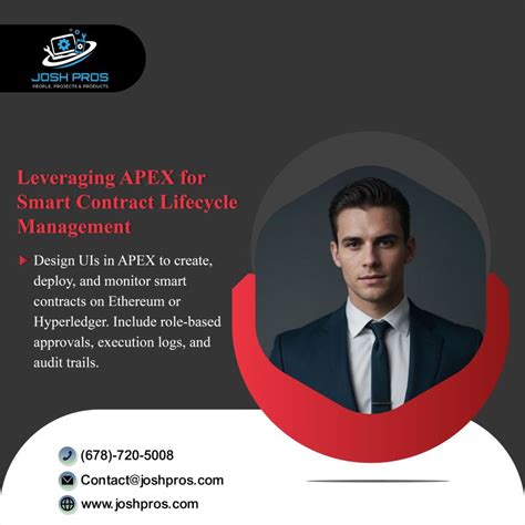 Design Uis In Apex For Smart Contracts On Ethereum Or Hyperledger Josh Pros Posted On The