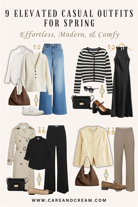 9 Elevated Casual Outfits For Spring Effortless Modern And Comfy