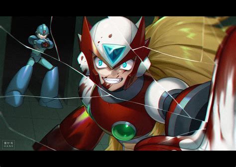 Zero And X Mega Man And 1 More Drawn By Buzzsaw6631455 Danbooru