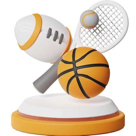 Premium Psd Sport Class School Education 3d Object